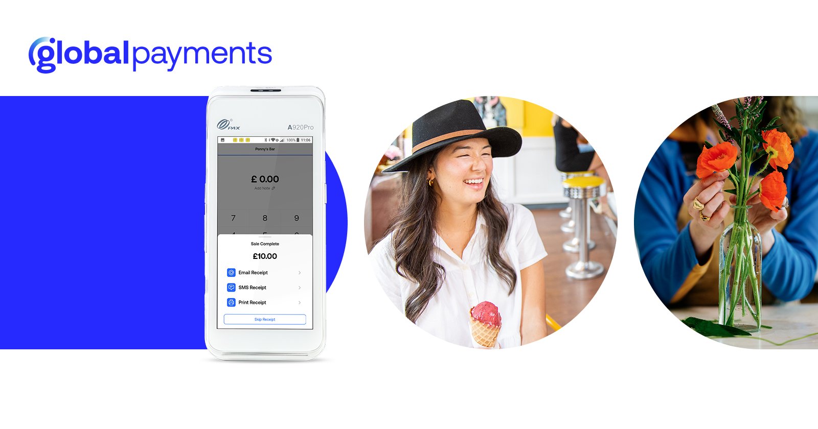 Card Machines for UK Businesses | Global Payments